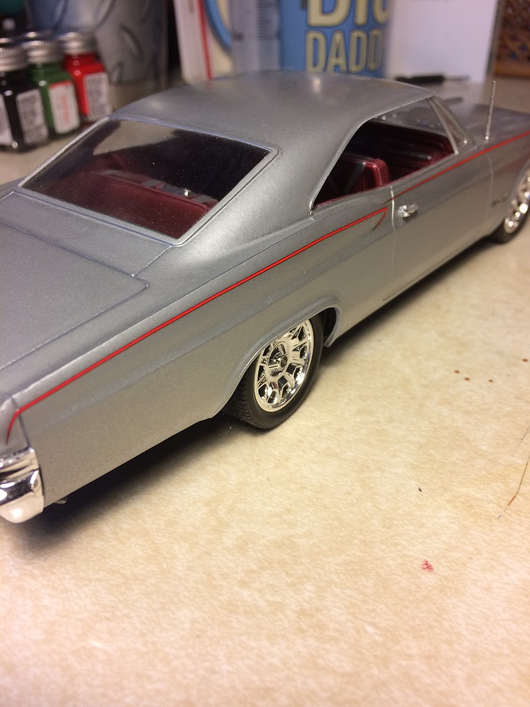 1965 Chevy Impala -- Plastic Model Car Kit -- 1/25 Scale -- #85-4190 ...