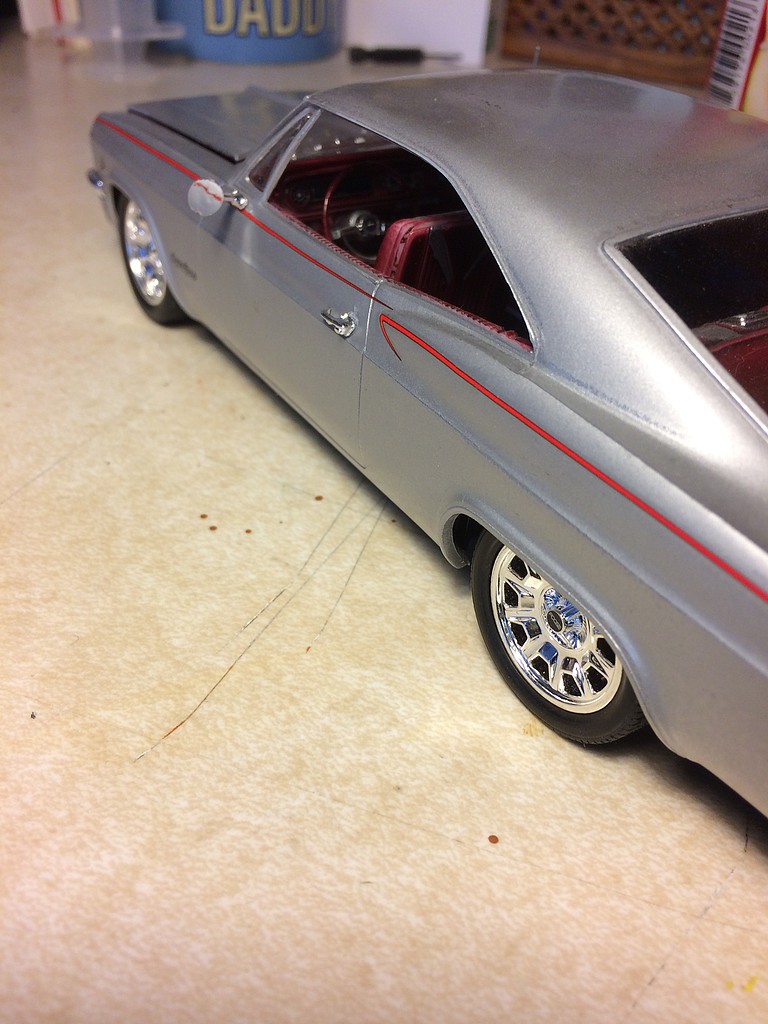 1965 Chevy Impala -- Plastic Model Car Kit -- 1/25 Scale -- #85-4190 ...