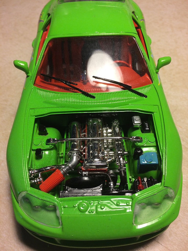 Fast & Furious Brian's Mitsubishi Eclipse -- Plastic Model Car Kit -- 1 ...