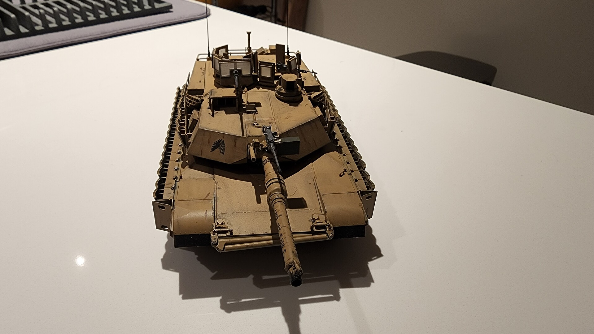 US M1A2 SEP Abrams Tusk II Tank -- Plastic Model Military Vehicle Kit ...