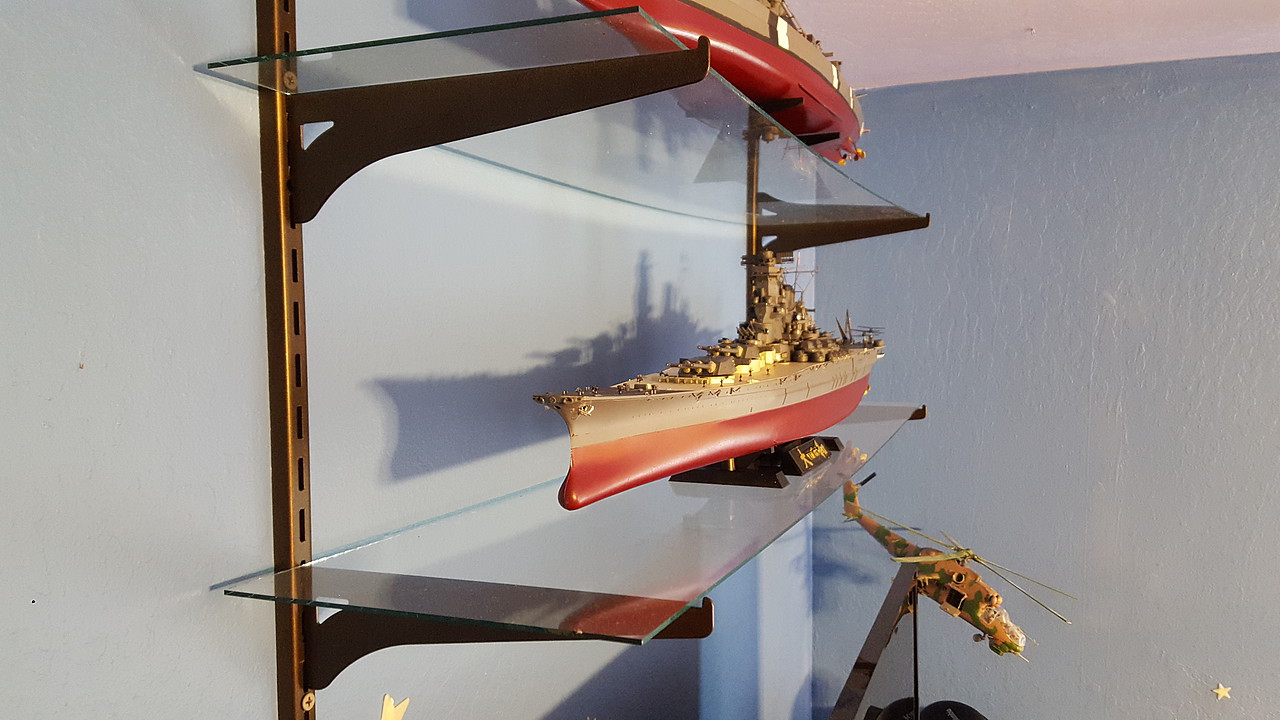 Japanese Yamato Battleship Boat -- Plastic Model Military Ship Kit -- 1 ...