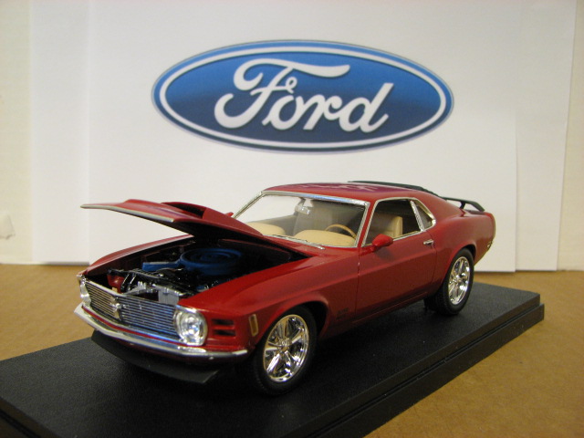 1970 Boss 429 Mustang 3'n1 -- Plastic Model Car Kit -- 1/24 Scale ...