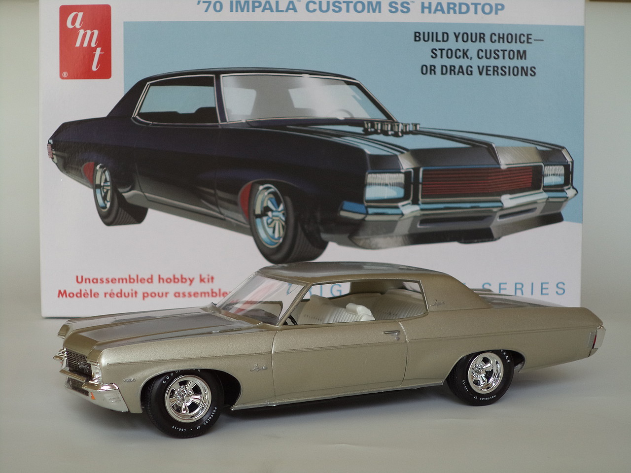 1970 Chevy Impala Heavy Chevy Original Art -- Plastic Model Car Kit ...