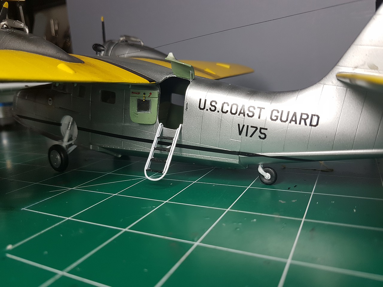 OA9 Goose Observation Amphibian Aircraft Plane -- Plastic Model ...