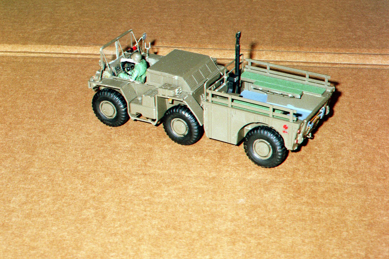 US 6x6 M792 Gamma Goat Ambulance Truck -- Plastic Model Military ...