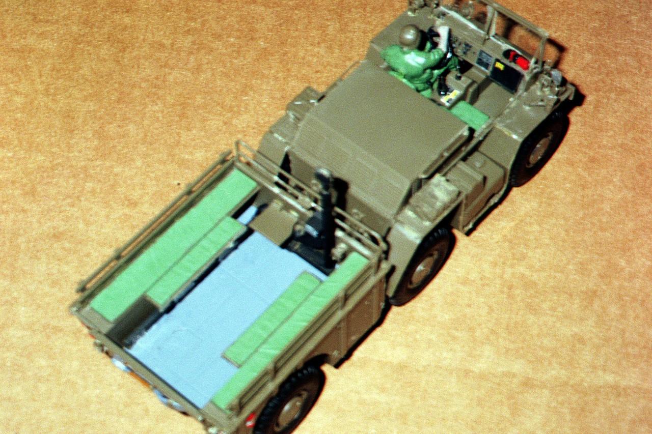 US 6x6 M792 Gamma Goat Ambulance Truck -- Plastic Model Military ...