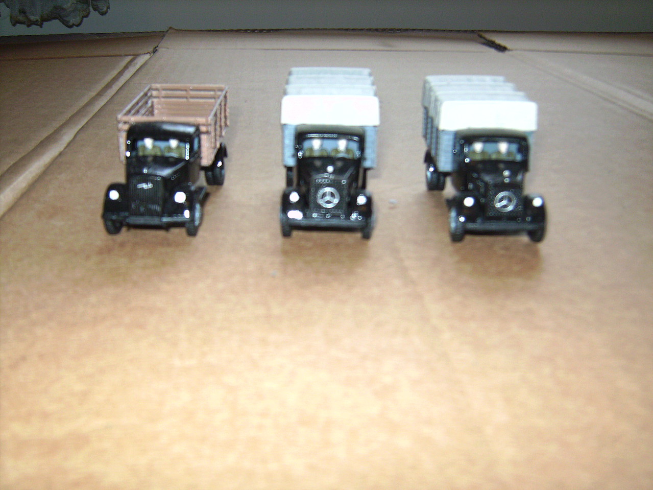 WWII German Medium Trucks (3) -- Plastic Model Military Vehicle Kit ...