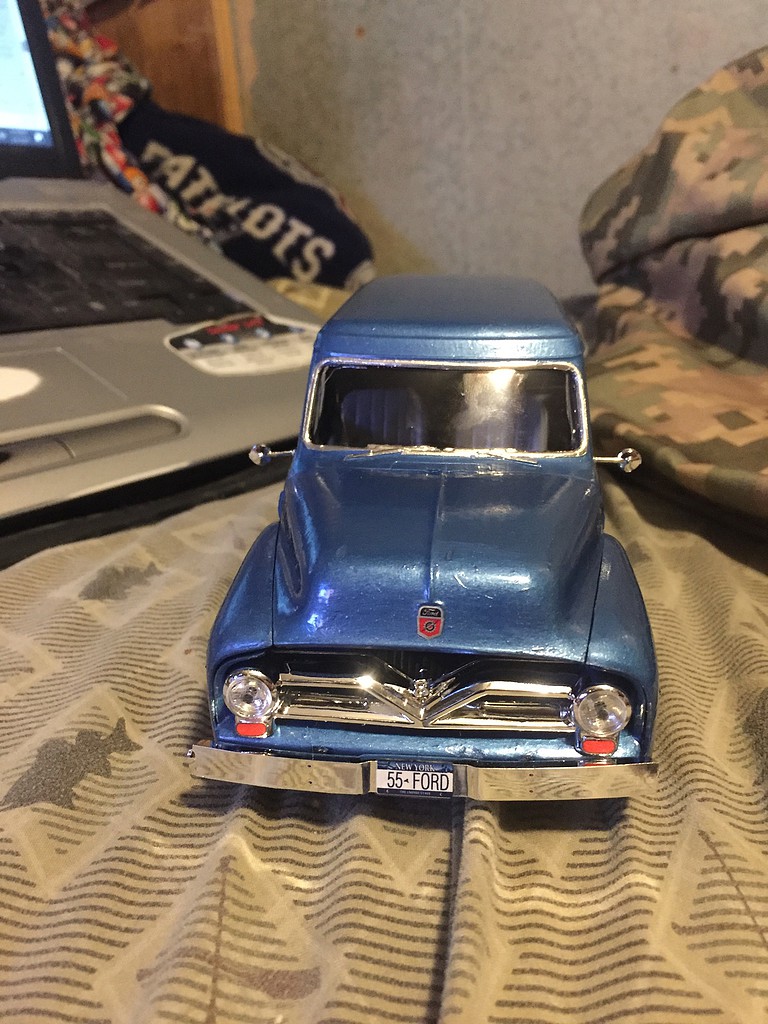 1955 Ford Panel Truck -- Plastic Model Truck Kit -- 1/24 Scale ...