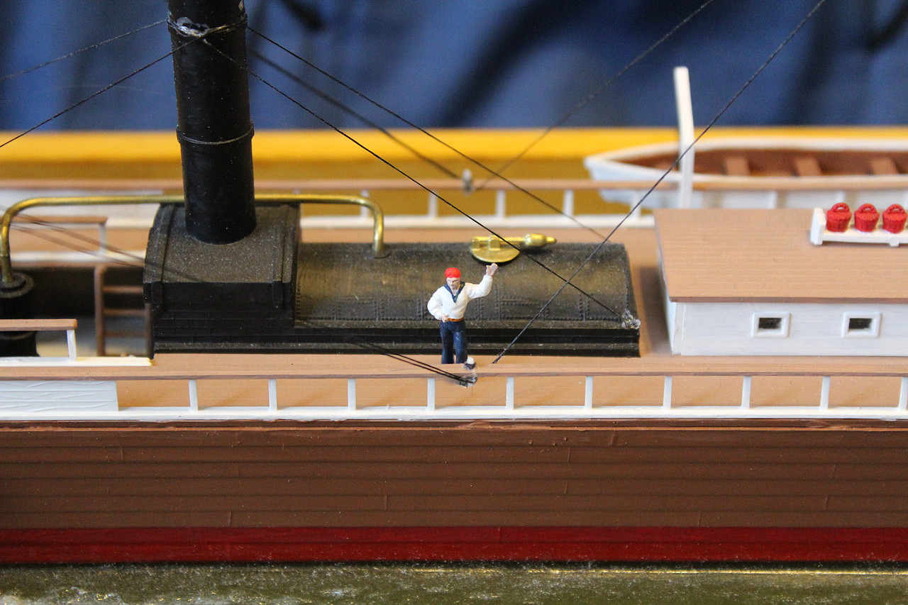 Fulton's Clermont Steam Boat (Re-Issue) -- Plastic Model Ship Kit -- 1/ ...