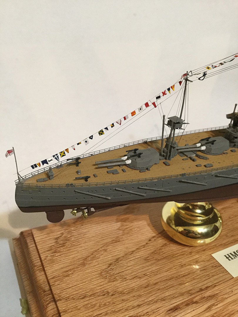 HMS Dreadnought British Battleship 1907 -- Plastic Model Military Ship ...