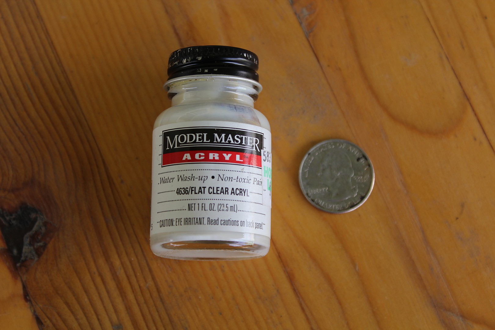 Model Master Flat Clear Acrylic FM02015 1 oz -- Hobby and Model Acrylic ...