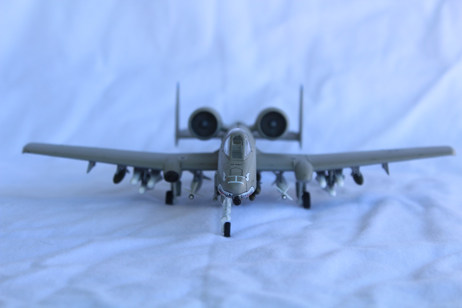 A-10A Plane Operation Iraqi Freedom -- Plastic Model Airplane Kit -- 1/ ...