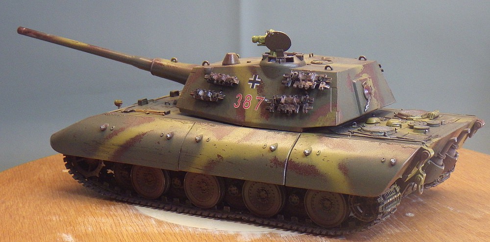 German E100 Super Heavy Tank -- Plastic Model Military Vehicle Kit -- 1 ...