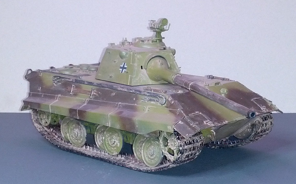 German E50 Panther (50-75 Ton) Tank -- Plastic Model Military Vehicle ...