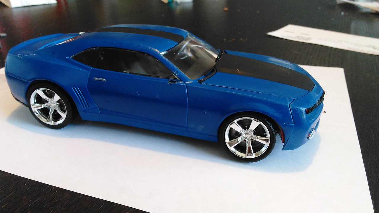 2006 Chevy Camaro Concept Car -- Plastic Model Car Kit -- 1/25 Scale ...