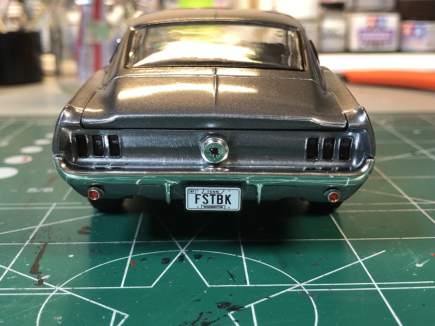 1967 Ford Mustang GT Fastback -- Plastic Model Car Vehicle Kit -- 1/25 ...