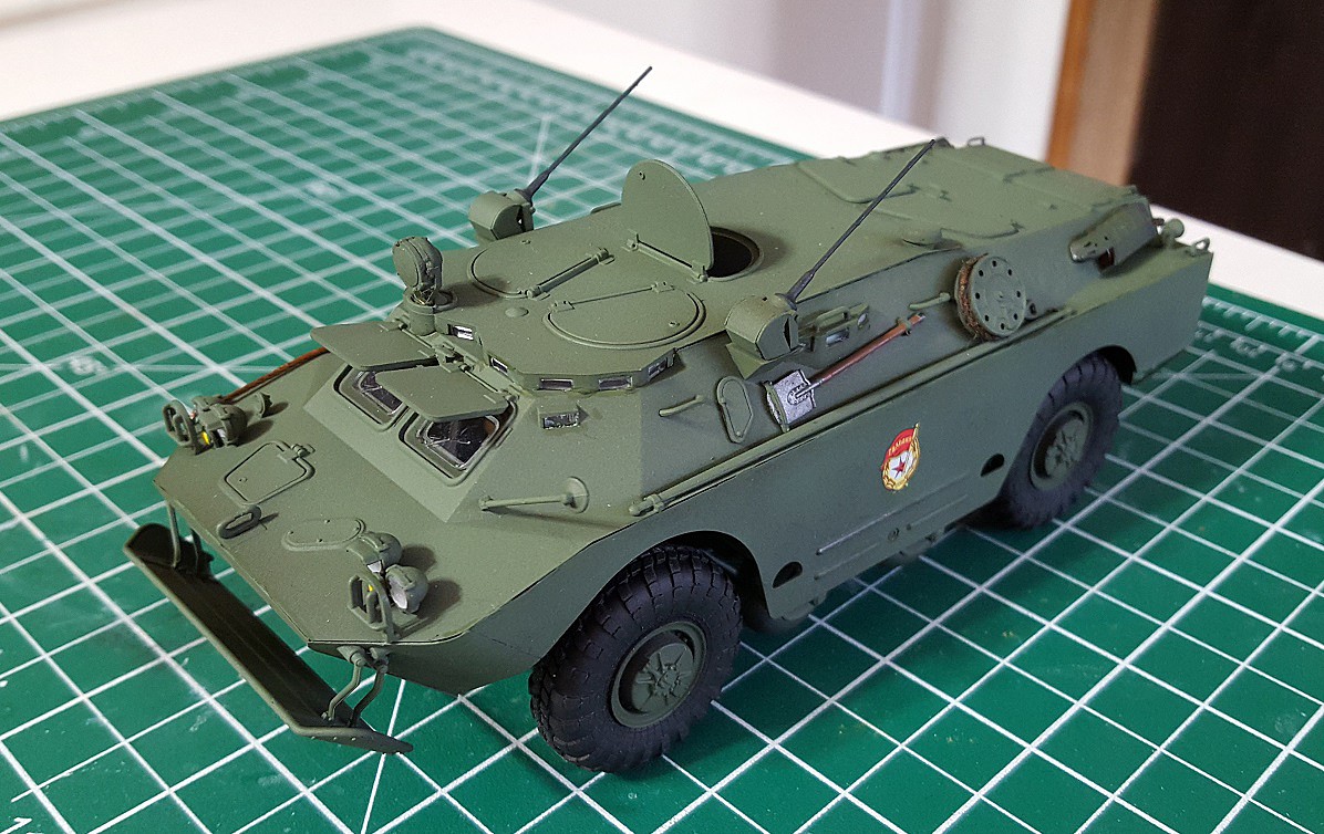 Russian BRDM-2UM Amphibious Command Vehicle -- Plastic Model Military ...