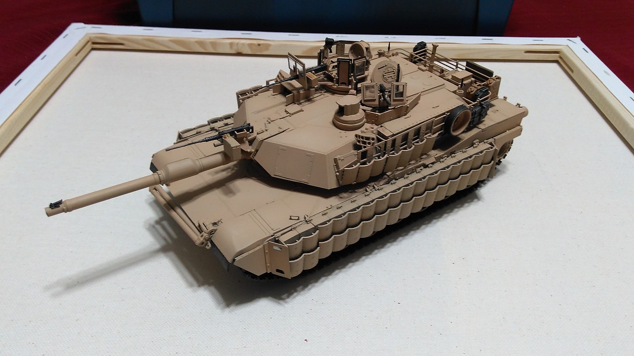 US Army M1A2 Tusk II -- Plastic Model Military Tank Kit -- 1/35 Scale ...