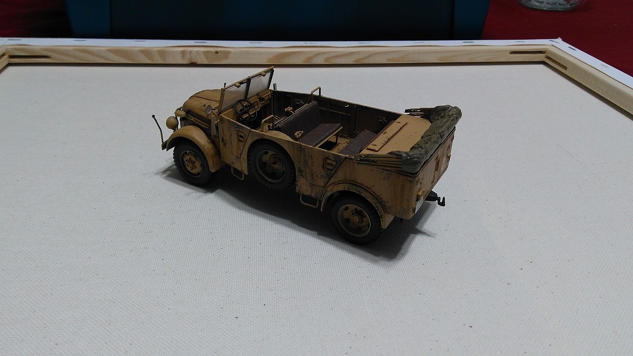 Gallery Pictures Tamiya German Steyr Type 1500A/01 & Africa Corps ...