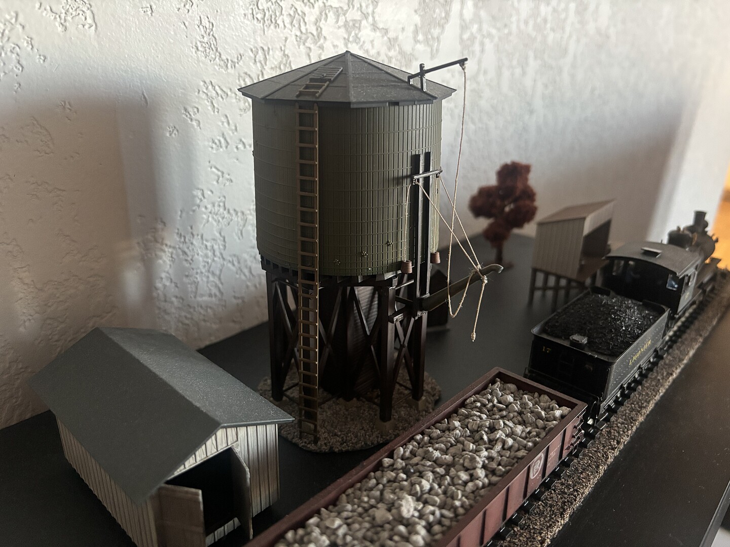 Water Tower Kit -- HO Scale Model Railroad Trackside Accessory -- #703 ...