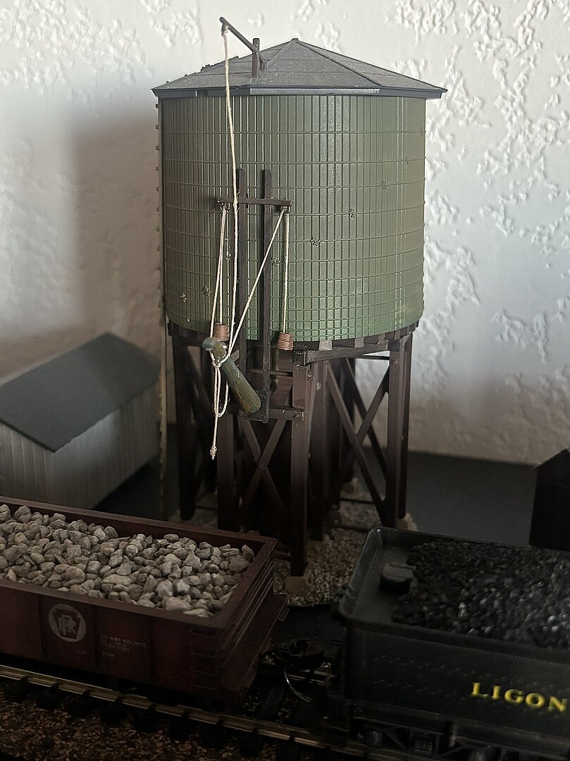 Water Tower Kit -- HO Scale Model Railroad Trackside Accessory -- #703 ...