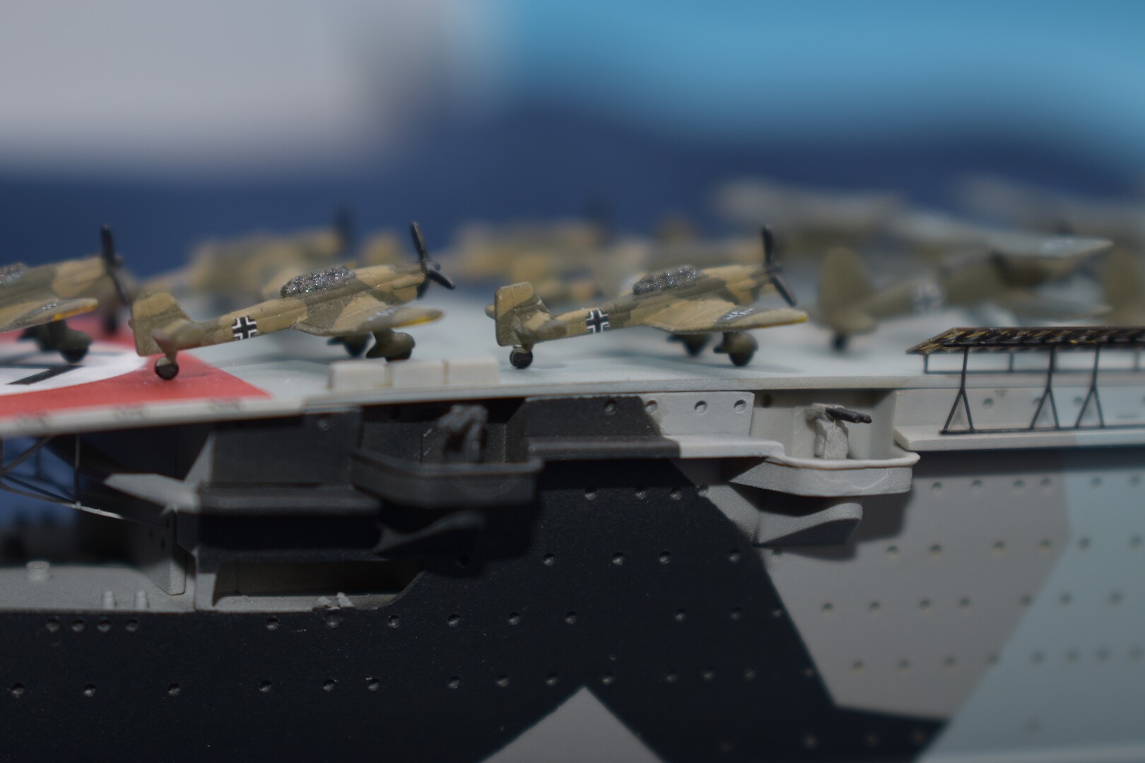 German DKM Graf Zeppelin Aircraft Carrier -- Plastic Model Military ...