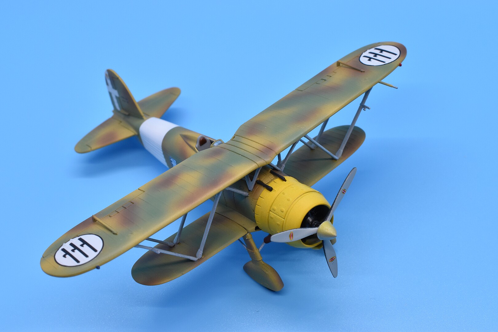 Fiat CR42 Falco BiPlane Fighter -- Plastic Model Airplane Kit -- 1/72 ...