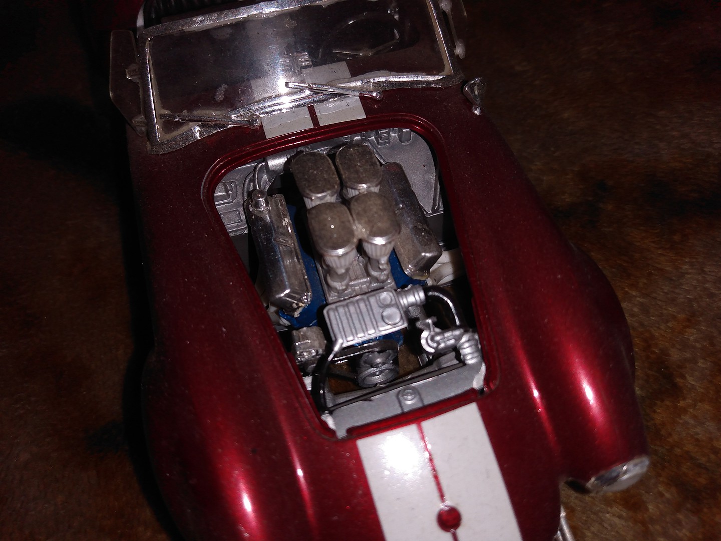 Shelby Cobra 427SC Sports Car -- Plastic Model Car Kit -- 1/24 Scale ...