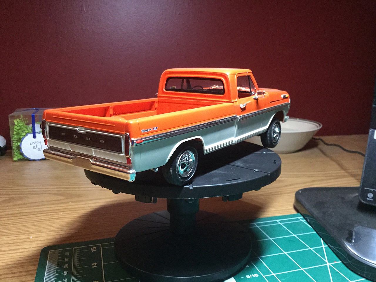 1971 Ford Ranger Pickup -- Plastic Model Car Kit -- 1/25 Scale -- #1208 ...