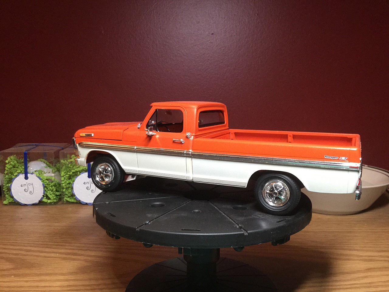 1971 Ford Ranger Pickup -- Plastic Model Car Kit -- 1/25 Scale -- #1208 ...