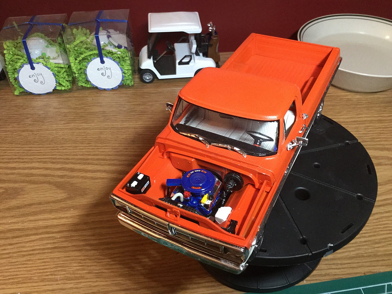 1971 Ford Ranger Pickup -- Plastic Model Car Kit -- 1/25 Scale -- #1208 ...