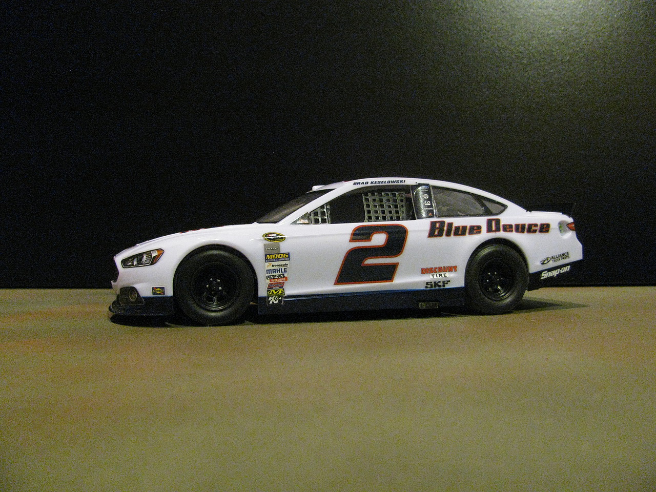 Brad Keselowski #2 Blue Deuce Ford Fusion -- Plastic Model Car Kit -- 1 ...