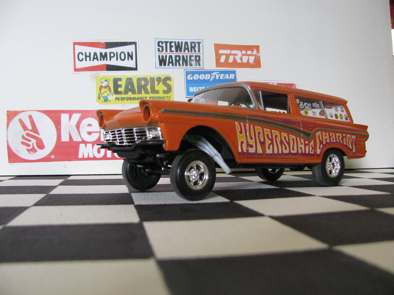 1957 Ford Gasser -- Plastic Model Car Kit -- 1/25 Scale -- #854396 ...