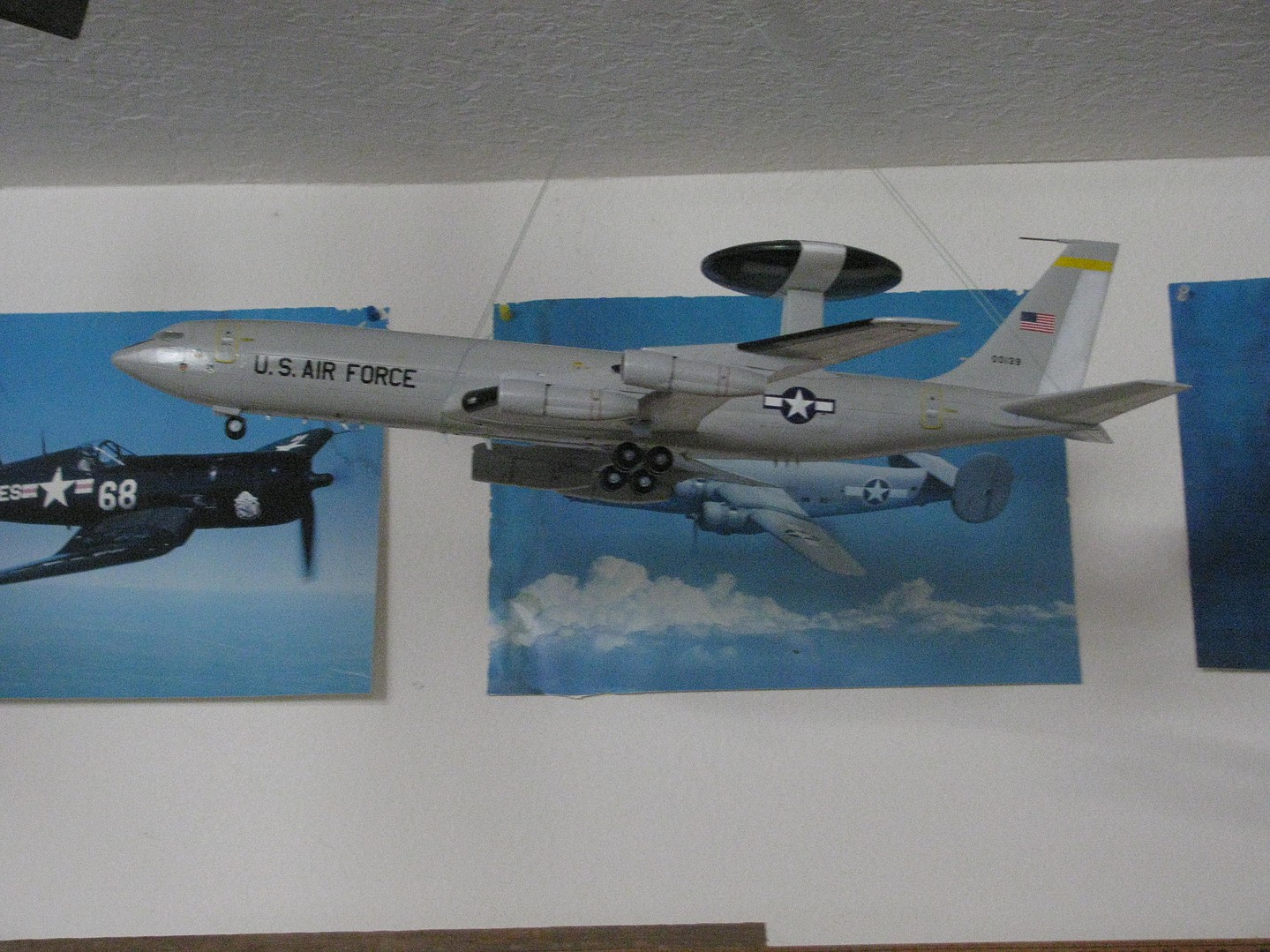 Gallery Pictures Heller E3B AWACS USAF Aircraft Plastic Model Airplane ...