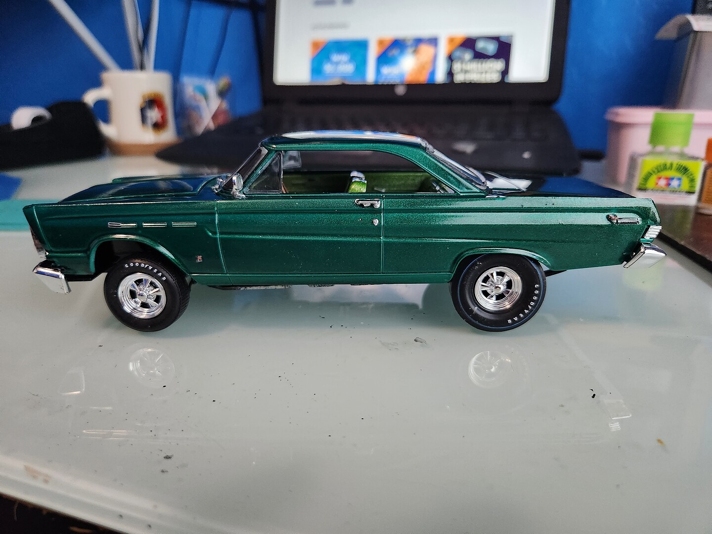 1965 Mercury Comet Cyclone -- Plastic Model Car Kit -- 1/25 Scale ...