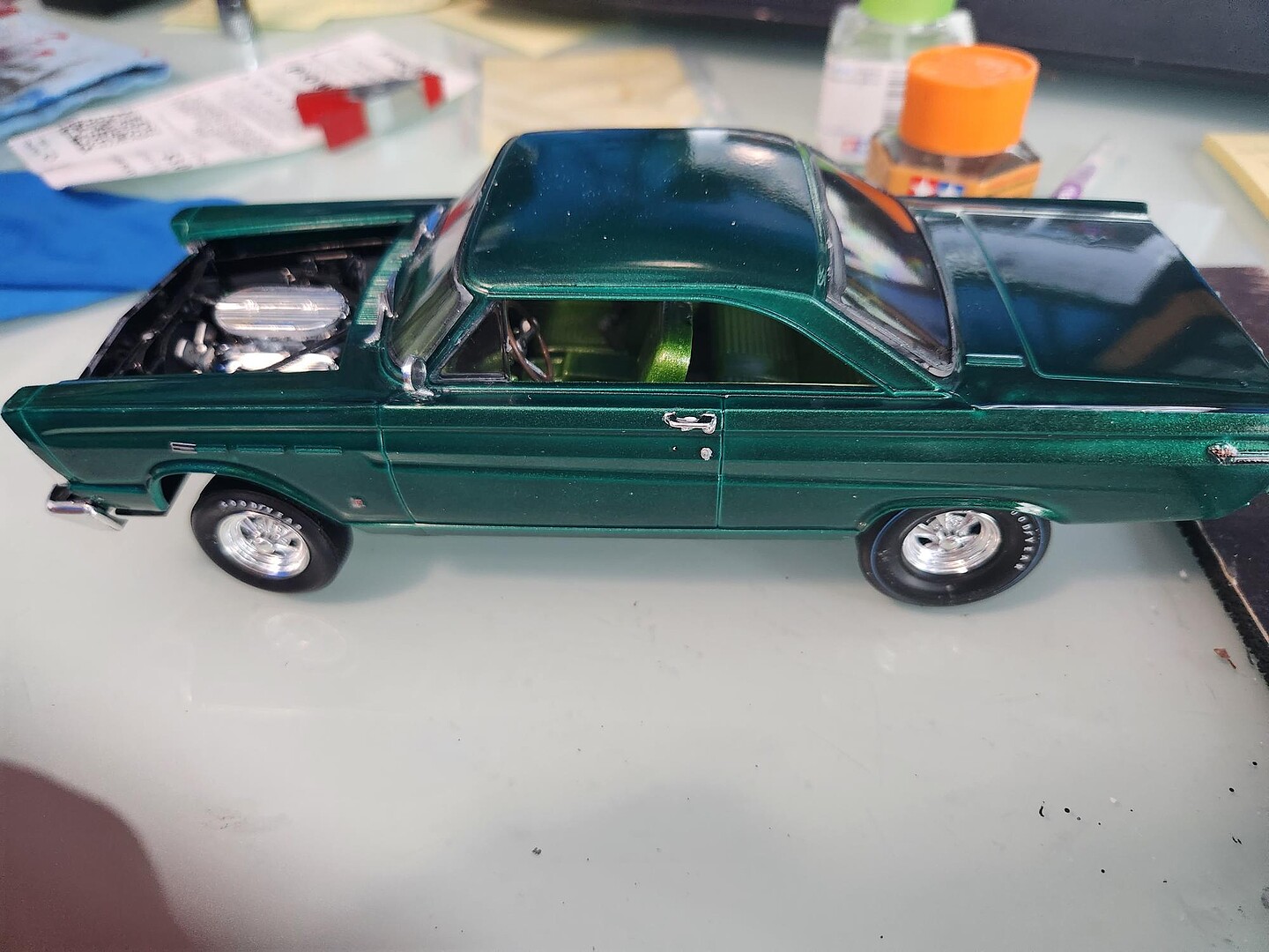 1965 Mercury Comet Cyclone -- Plastic Model Car Kit -- 1/25 Scale ...