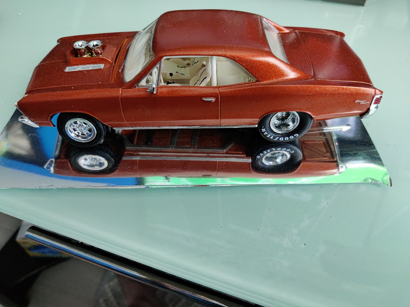 1967 Chevy Chevelle Pro Street Car -- 1/25 Scale -- Plastic Model Car ...