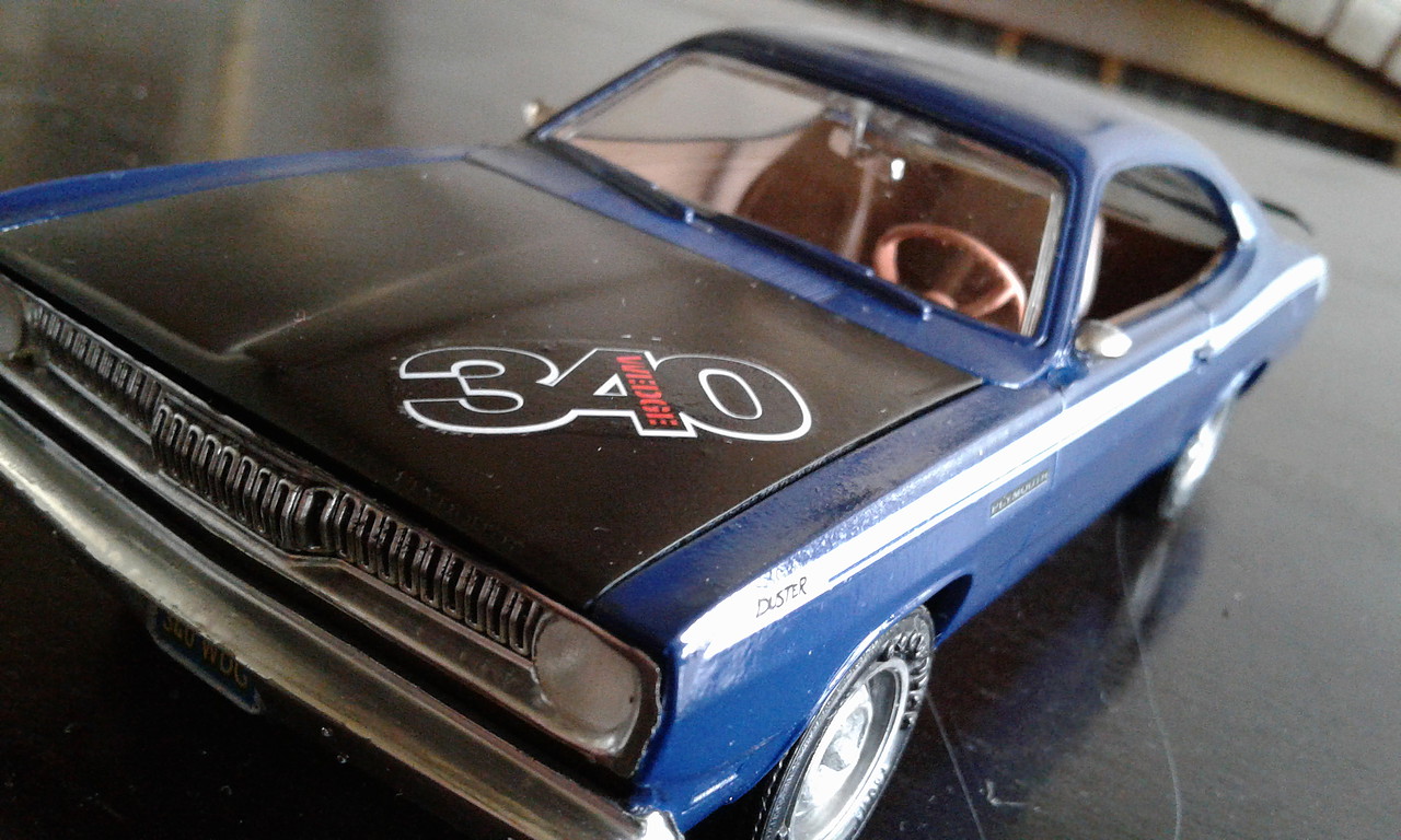 Jim Cushman Plymouth Duster -- Plastic Model Car Kit -- 1/25 Scale ...