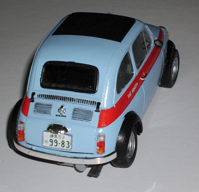 Fiat 500F Limited -- Plastic Model Car Kit -- 1/24 Scale -- #89655 ...