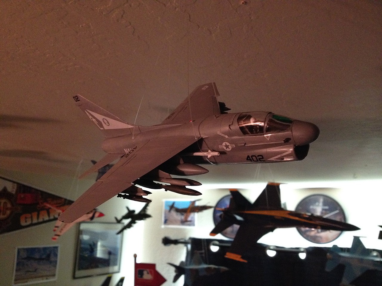 A7A Corsair II Aircraft -- Plastic Model Airplane Kit -- 1/72 Scale ...