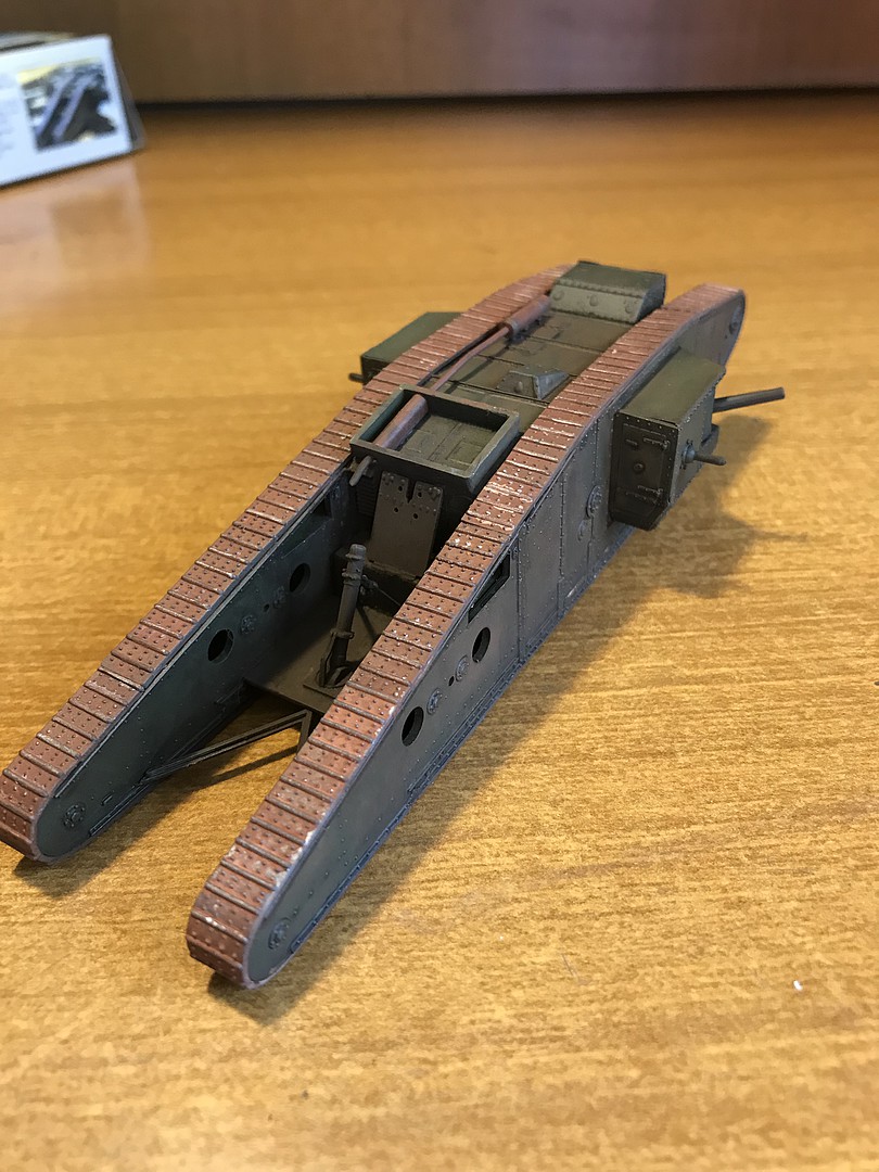 WWI British Tadpole Mk IV Tank -- Plastic Model Military Vehicle Kit ...