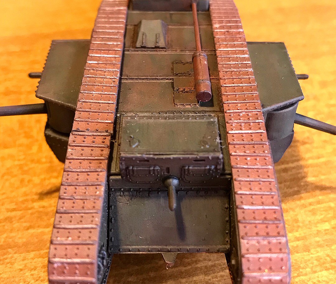 WWI British Tadpole Mk IV Tank -- Plastic Model Military Vehicle Kit ...