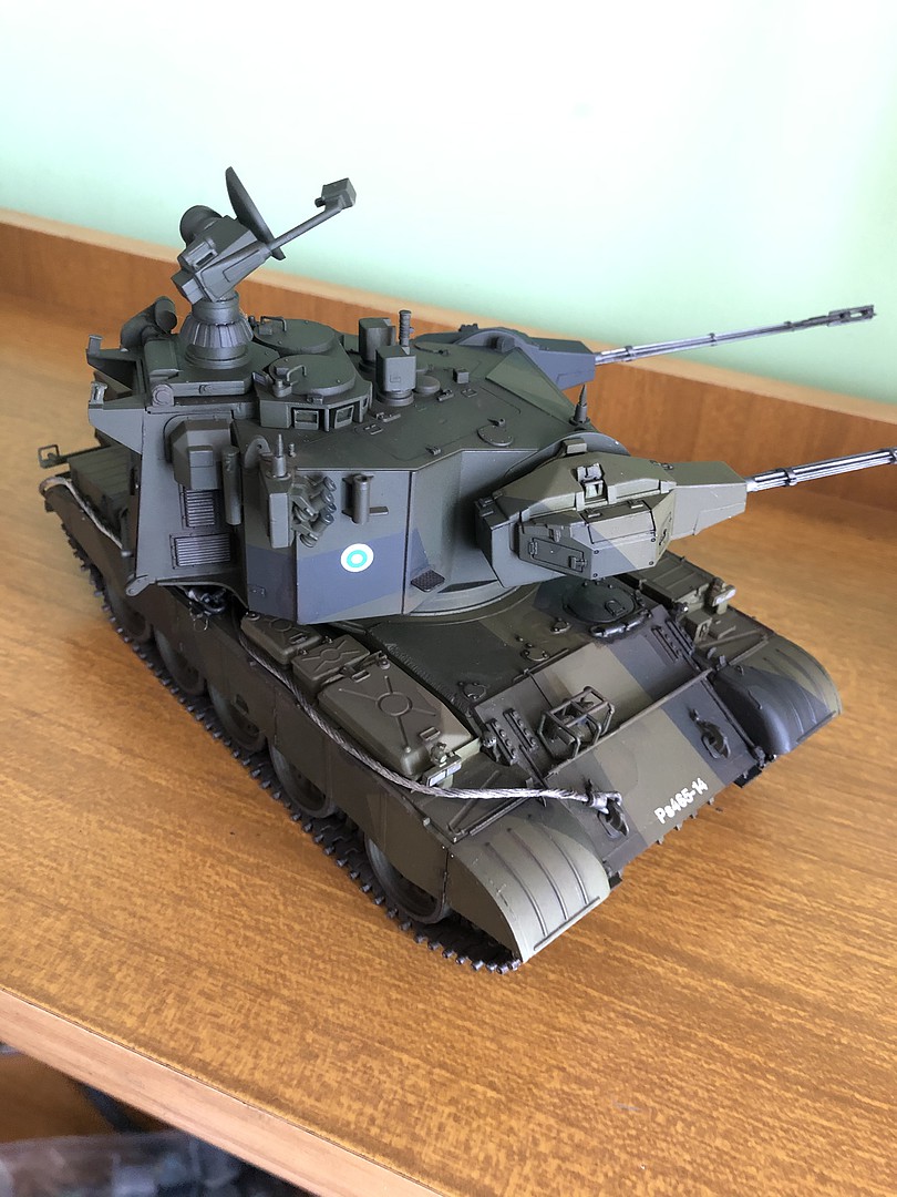 Finnish ItPsv 90 Marksman SPAG -- Plastic Model Military Tank Kit -- 1/ ...