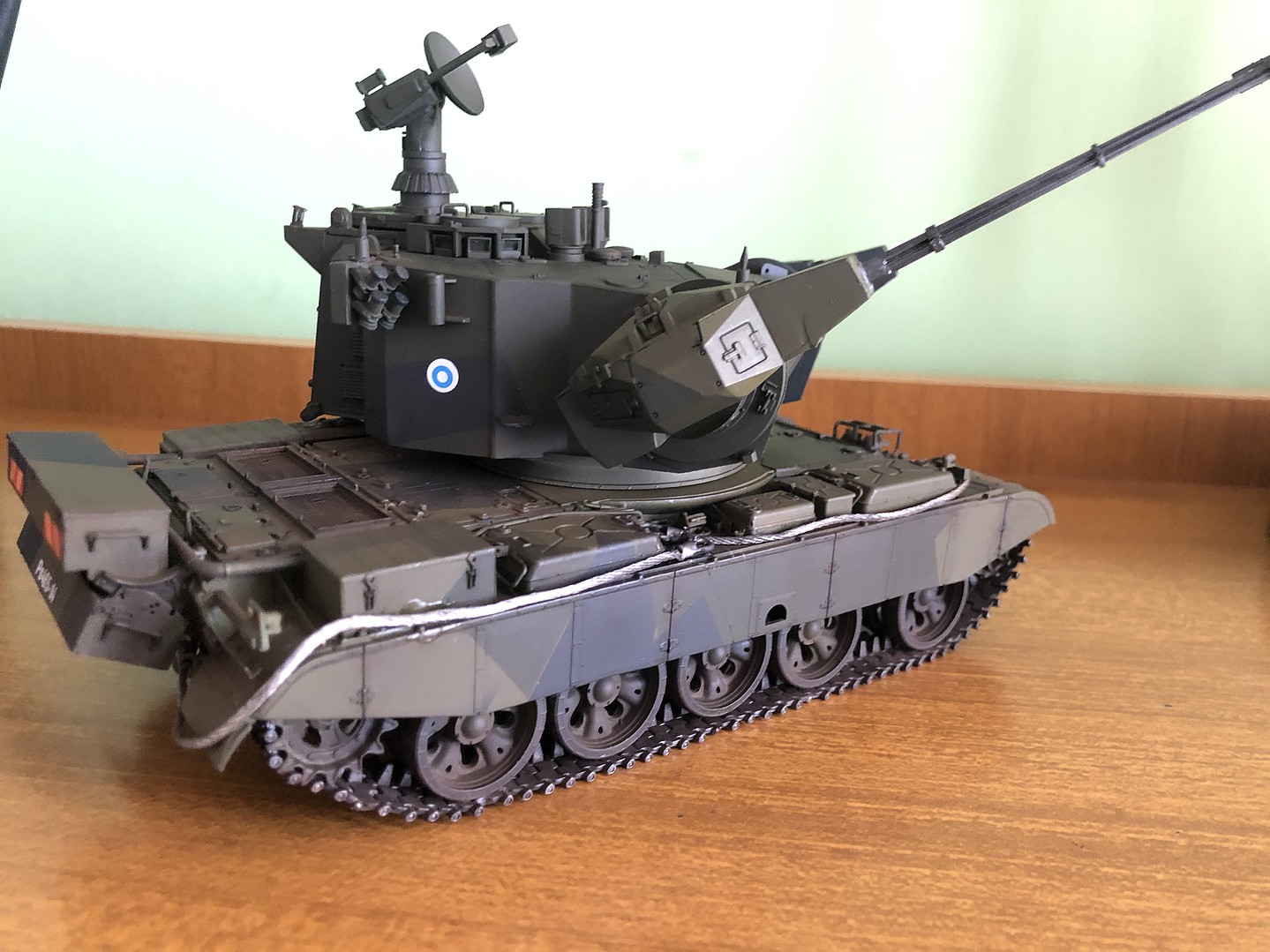 Finnish ItPsv 90 Marksman SPAG -- Plastic Model Military Tank Kit -- 1/ ...