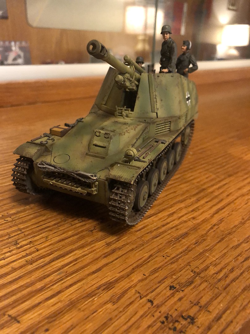 German SP Howitzer Wespe Italian Front -- Plastic Model Military ...