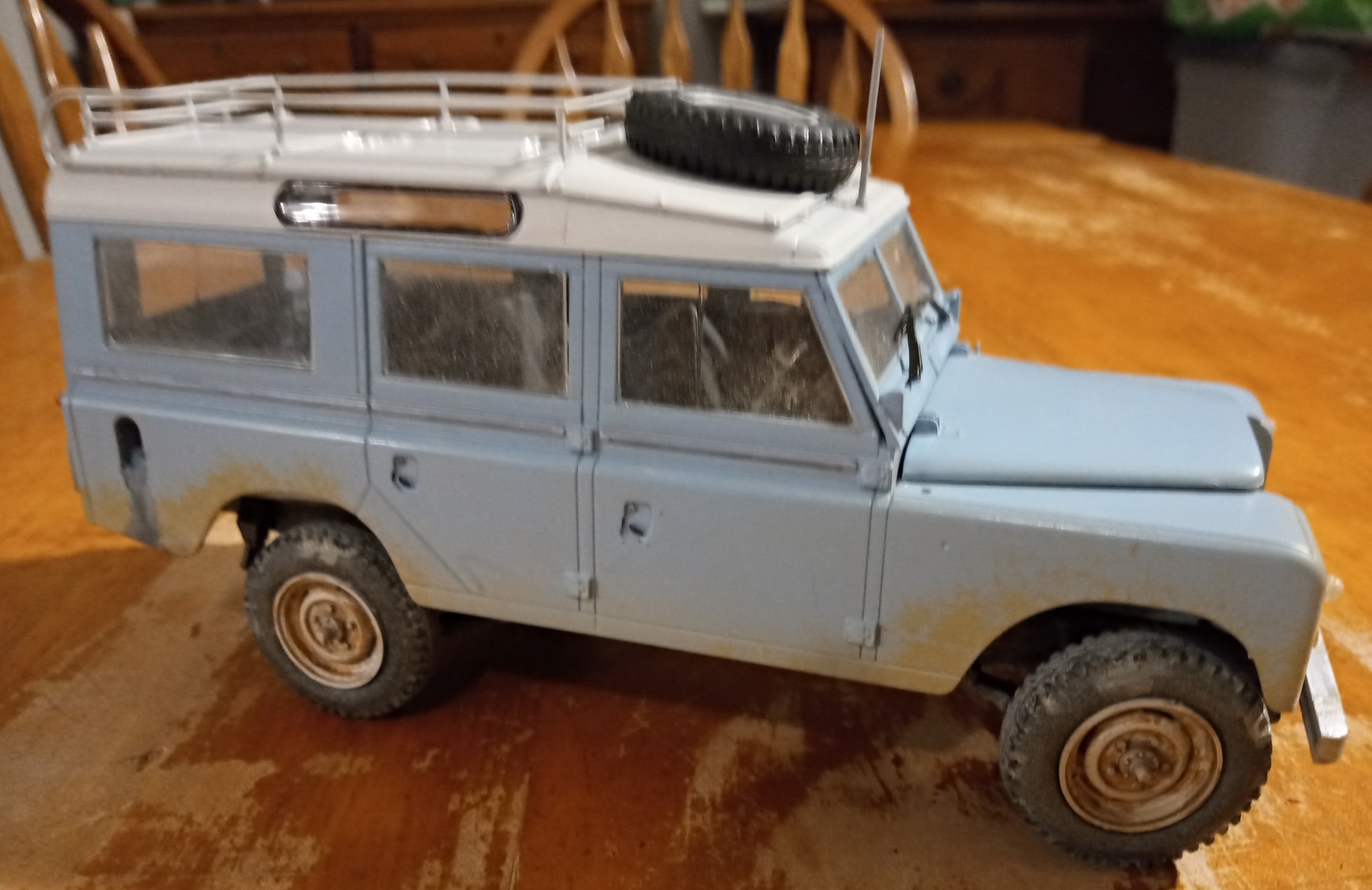 1/24 Land Rover Series III -- Plastic Model Truck Kit -- 1/24 Scale ...