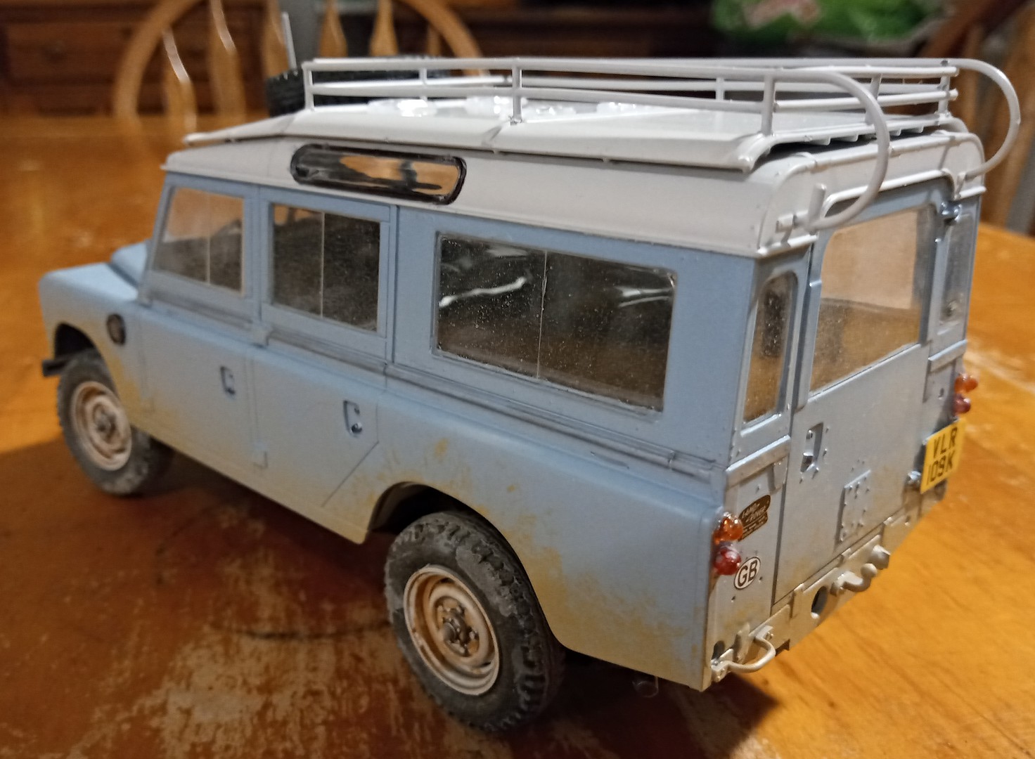 1/24 Land Rover Series III -- Plastic Model Truck Kit -- 1/24 Scale ...