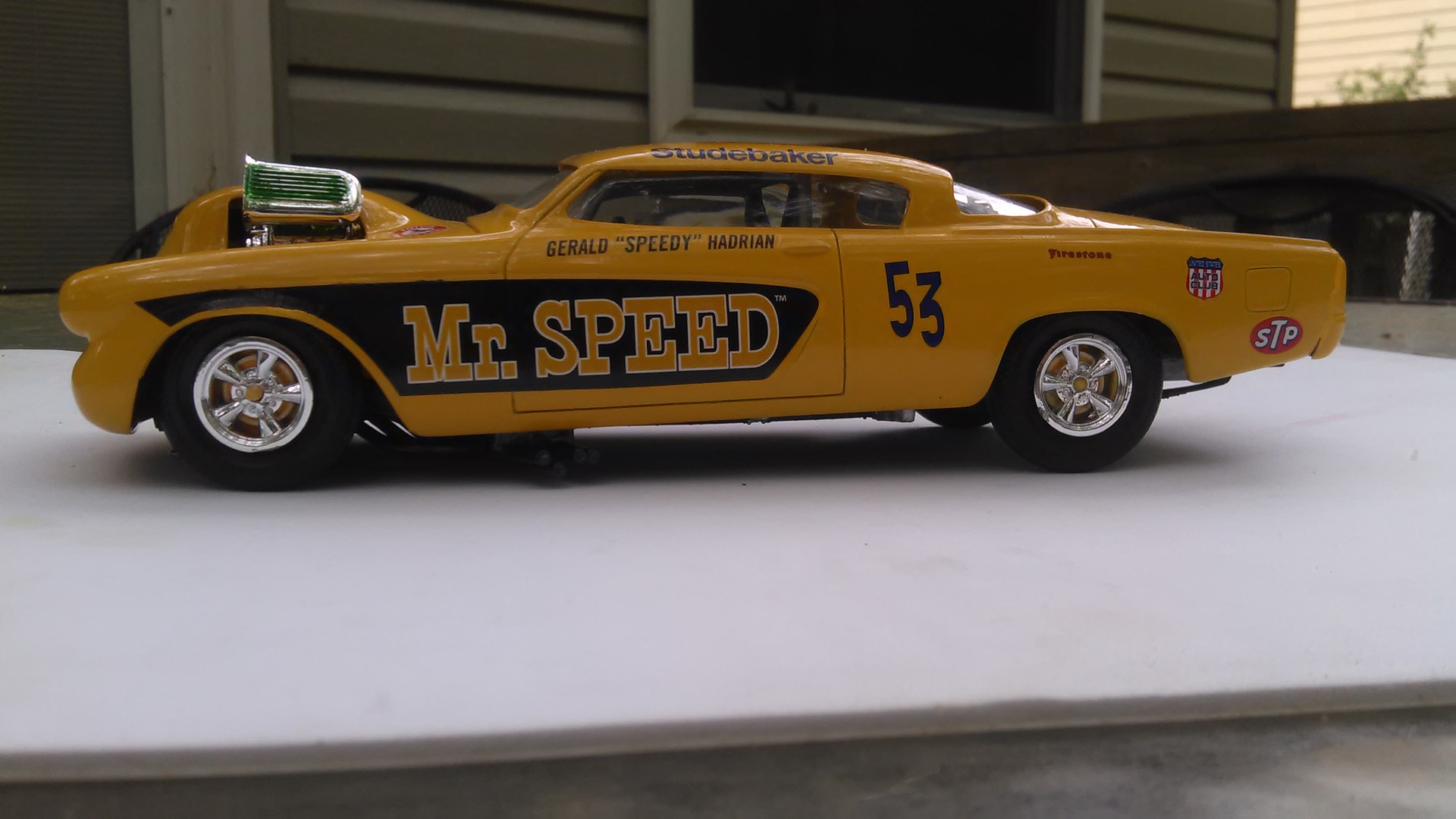 1953 Studebaker Starliner Mr. Speed -- Plastic Model Car Kit -- 1/25 ...