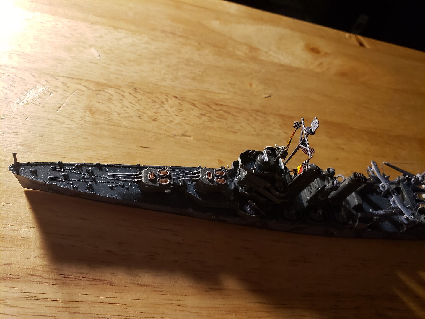 USS New Orleans CA32 Cruiser 1942 -- Plastic Model Military Ship -- 1/ ...