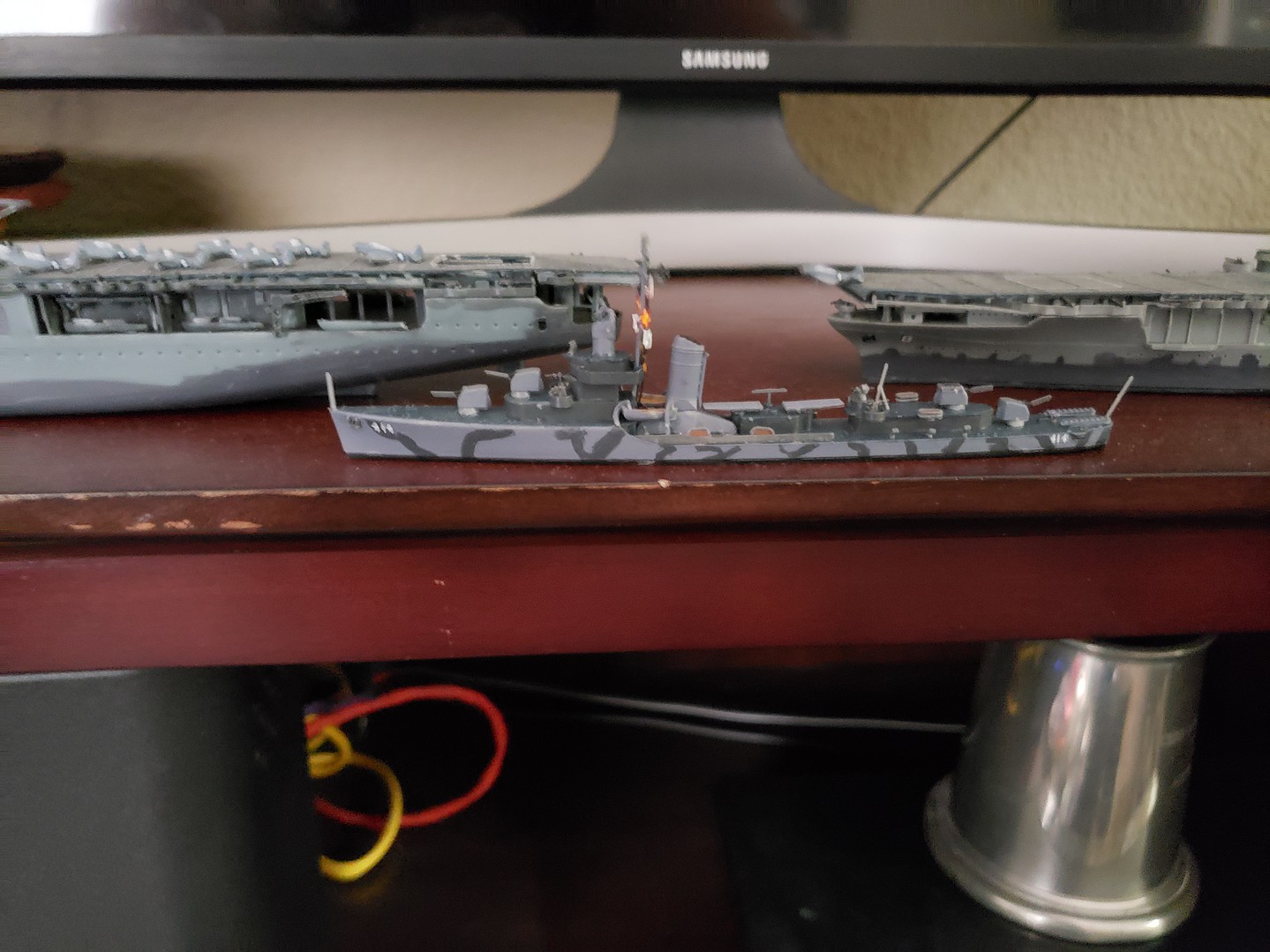 Navy Destroyer DD412 Hammann Boat -- Plastic Model Military Ship Kit ...